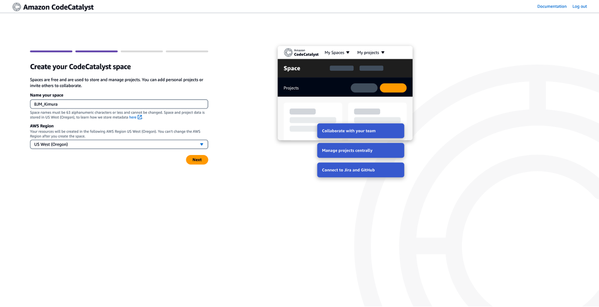 CodeCatalystとGitHubの違いを理解し、CodeCatalystでリポジトリの作成をしてみよう！ – Benjamin Inc.